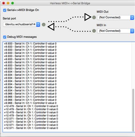 Hairless Midi Crash Controller 0 Value 0 Programming Arduino Forum