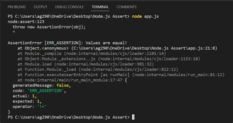Nodejs Assertion How To Use The Nodejs Assert Module Codeforgeek