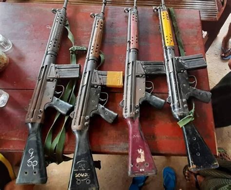 ချောင်းဦးမြို့နယ် လဝကရုံးအနီးရှိ စစ်သားများကို ပစ်ခတ် တိုက်ခိုက်မှု ၄ ဦးသေဆုံးပြီး G 3 သေနတ် ၄