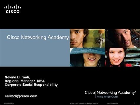 Cisco Networking Academy 101 Ppt