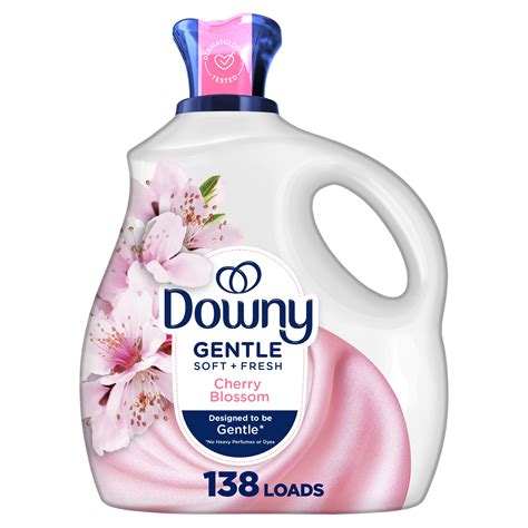 Downy Gentle Soft Fresh Liquid Fabric Softener Cherry Blossom Scent