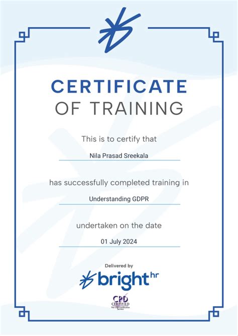 Nila Prasad Sreekala On Linkedin Gdpr Dataprotection Continuouslearning