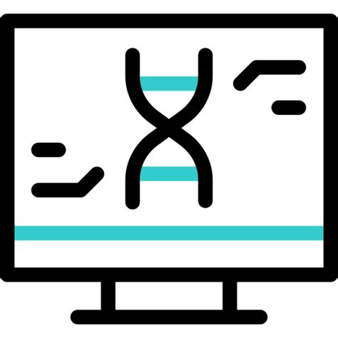 Genetic Engineering Basic Accent Outline Icon