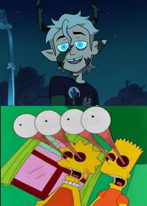 Bart And Lisa Scared Of Possessed Hunter By Mutlit00nstodio2020 On Deviantart