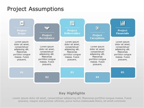 Proposal Assumptions Powerpoint Template