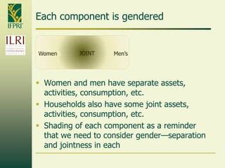Gender Agriculture And Assets Conceptual Framework PDF