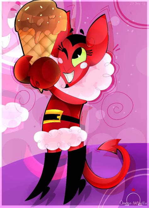 Powerpuff Girls Him With Ice Cream By Nethermation On Deviantart