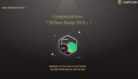 shreyansh s on linkedin leetcode codingjourney consistency milestone