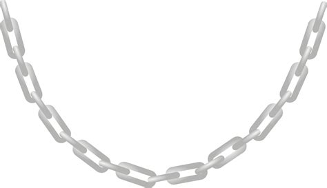 The Silver Chain Necklace Png 22110390 Png