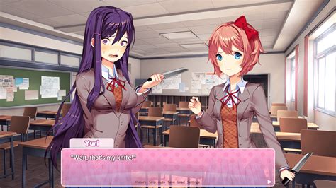 Rainclouds But Sayori Flirts With Yuri While She Tries To Kill Her R Ddlc