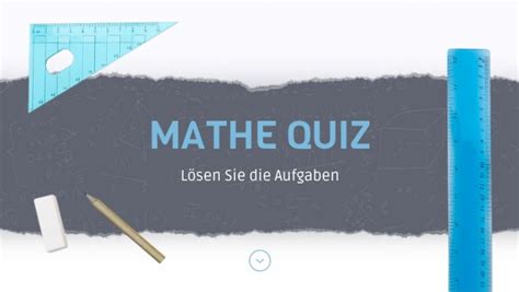 Mathe Quiz Genially