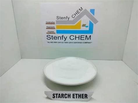Starch Ether Powder For Industrial Packaging Size 25 Kg At ₹ 220kg