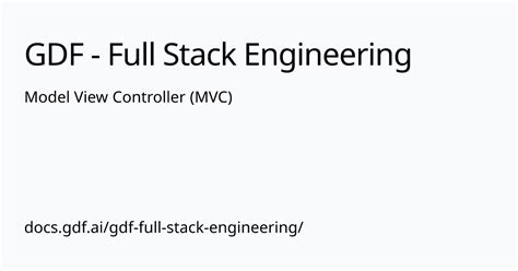 Model View Controller Mvc Generative Development Framework
