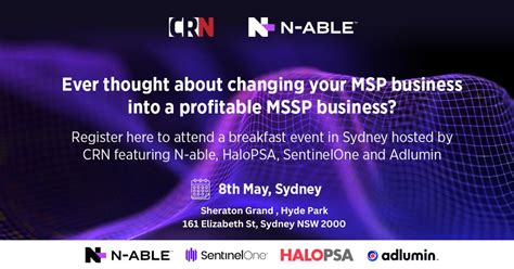 Crn Australia On Linkedin Msp Mssp Cybersecurity