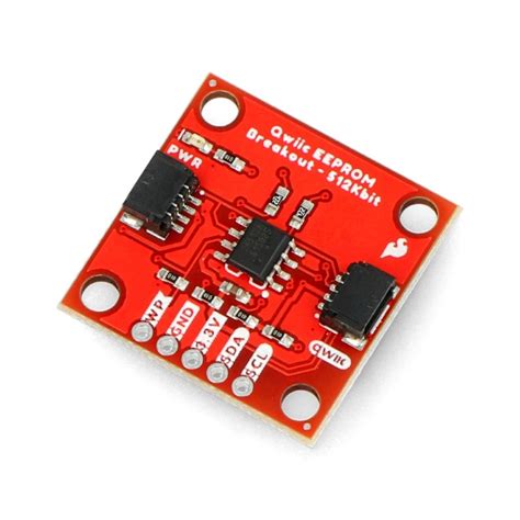Dodatkowa pamięć EEPROM I2C Qwiic 512kb SparkFun COM 18355 Botland Sklep dla robotyków