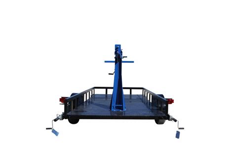 20 Three Stage Light Mast On 10 Single Axle Trailer 9 To 20 Mo