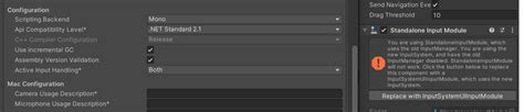 Using Old And New Input System At The Same Time Unity Engine Unity