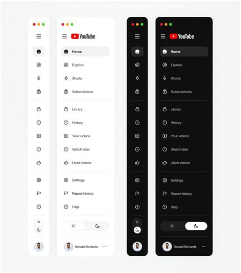 Uiux Productdesign Youtuberedesign Darkmode Lightmode Can Uzun 🦁