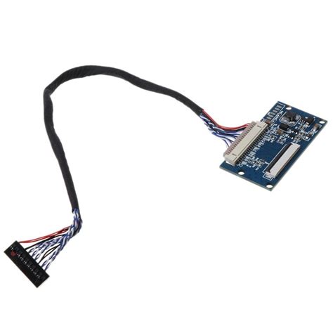 1set lvds 20 to 40pin ttl signal lcd converter boa grandado