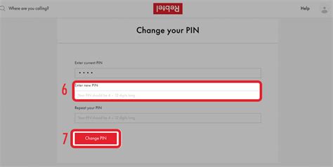 How Do I Change My PIN Number Web Only
