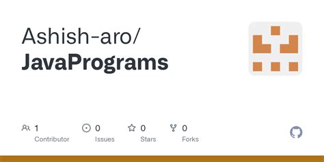 GitHub Ashish Aro JavaPrograms