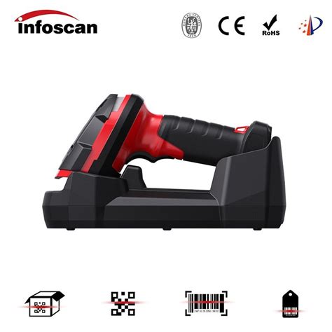 Long Distance Wireless Handheld 1D 2D QR Code Barcode Scanner For Harsh Environment Auto