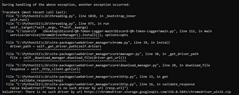 Chrome Driver Doesnt Exist · Issue 77 · 9p9discord Qr Token Logger · Github