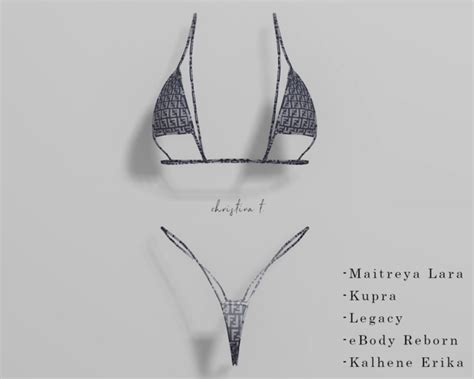 Second Life Marketplace Promo Christina T F Bikini Kupra Legacy Maitreya Ebody Reborn