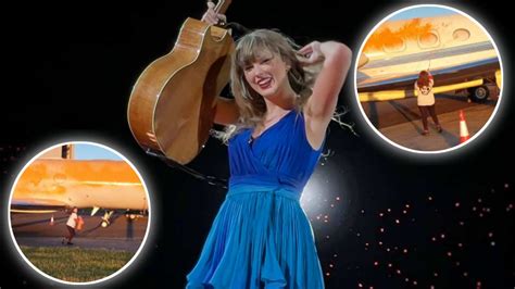 Oil Activists Attack Travis Kelces Girlfriend Taylor Swifts Jet With