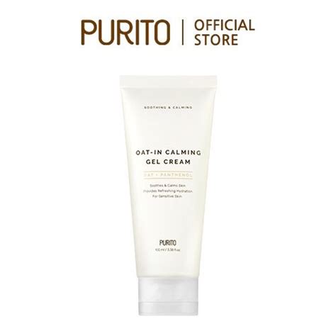 ☼Purito Oat-In Calming Gel Cream 100ml Free 2 Samples♒ | Lazada