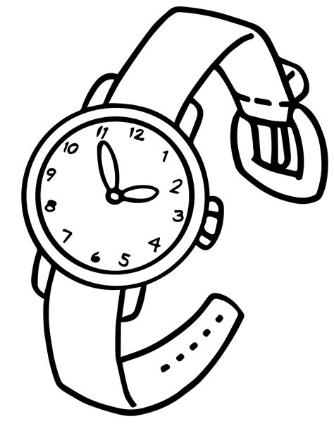 Наручные Часы Картинка Для Детей 68 фото