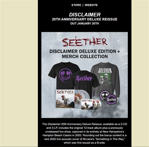 20th Anniversary Of Disclaimer Confirmed 3 Disc Vinyl Nirvana Cover