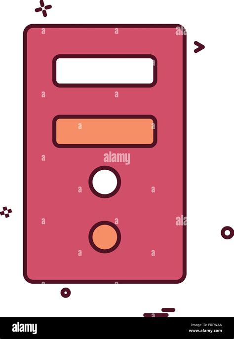 Cpu Computer Motherboard Electronic Icon Vector Design Stock Vector Image Art Alamy