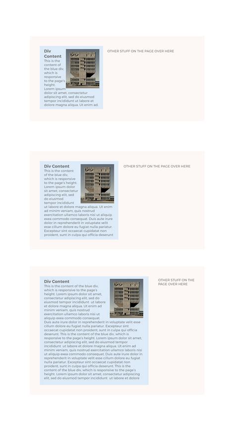 Html How To Make Div Always 80 Of Page Height And Completely Square