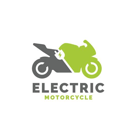 Electric Motorcycle Logo Design Vector 24048910 Vector Art At Vecteezy