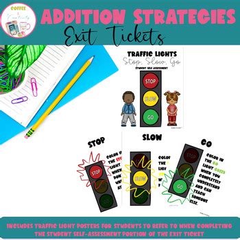 Exit Tickets Nd Grade Addition To TPT