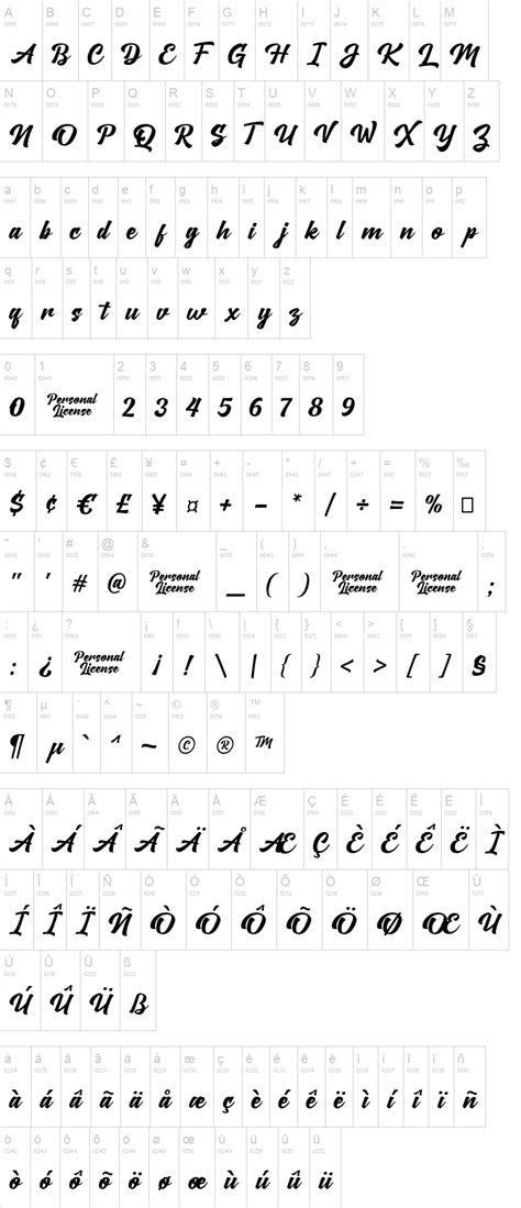 Versatile Letters Font