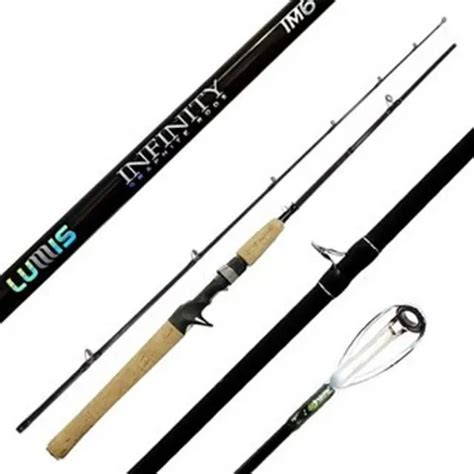 Vara Carretilha Lumis Infitiny Im6 210m 60lb 2parte New Frete Grátis