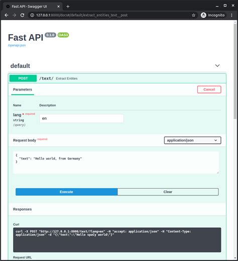 Python How To Expose SpaCy As A REST API Stack Overflow