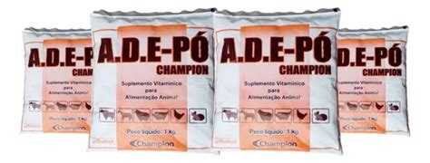 Kit 40 Unidades Ade Em Pó Suplemento Champion 1kg Parcelamento Sem