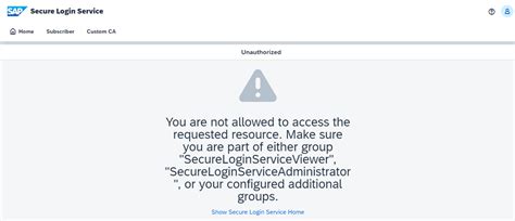 3571876 Unable To Access Sap Secure Login Service For Sap Gui Application Due To User