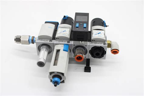 Festo Ms4 Em1 1 4 S On Off Valve W Ms4 Lfr 1 4 D6 E R V As Pressure R
