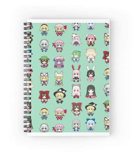 Touhou Project Fumofumo Plushie Design Journal For Sale By Weebsolutions In 2025 Plushies