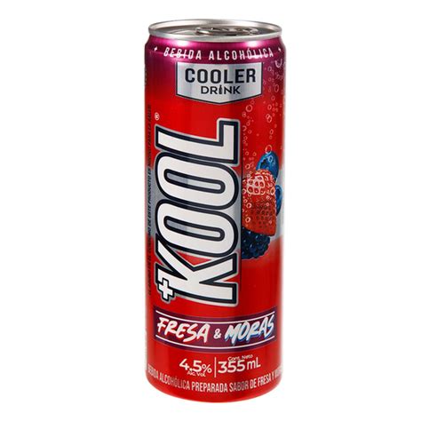 Kool Bebida Alcohólica Fresa Moras Rappi