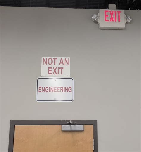 So Is This An Exit Or Not R OSHA