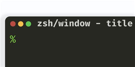 Github Oletszsh Window Title A Zsh Plugin For Informative Terminal Window Titles Over 1900