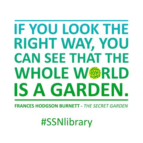 Frances Hodgson Burnett The Secret Garden Ssnlibrary Quotes From