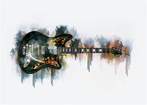 Electric Guitar Drawing At Explore Collection Of