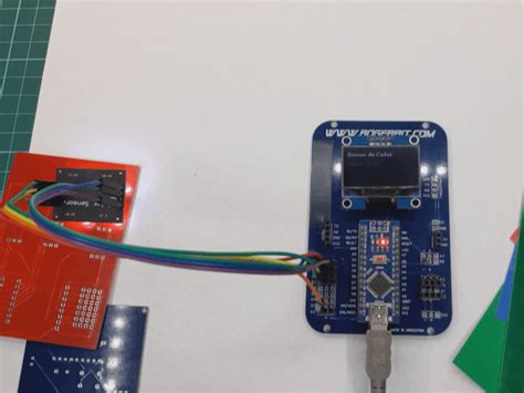 Color Detector With Arduino And Oled Display