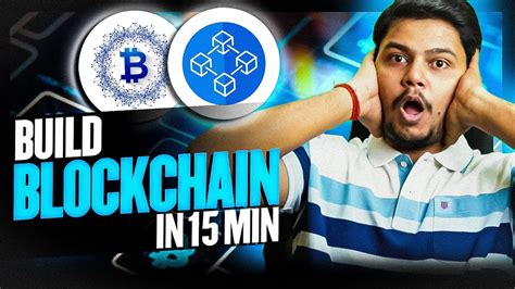 Build Your Own Blockchain In 15 Minutes Creating Blockchain From Scratch Code Eater Hindi